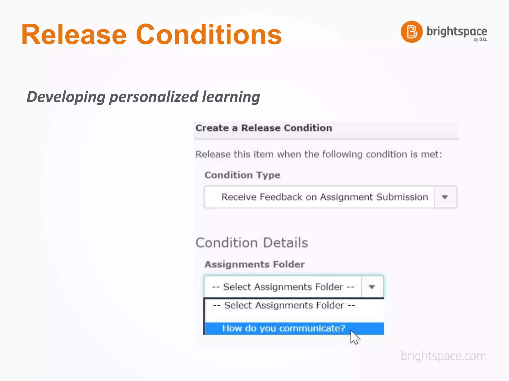 Flip your Classroom with Brightspace | PPT
