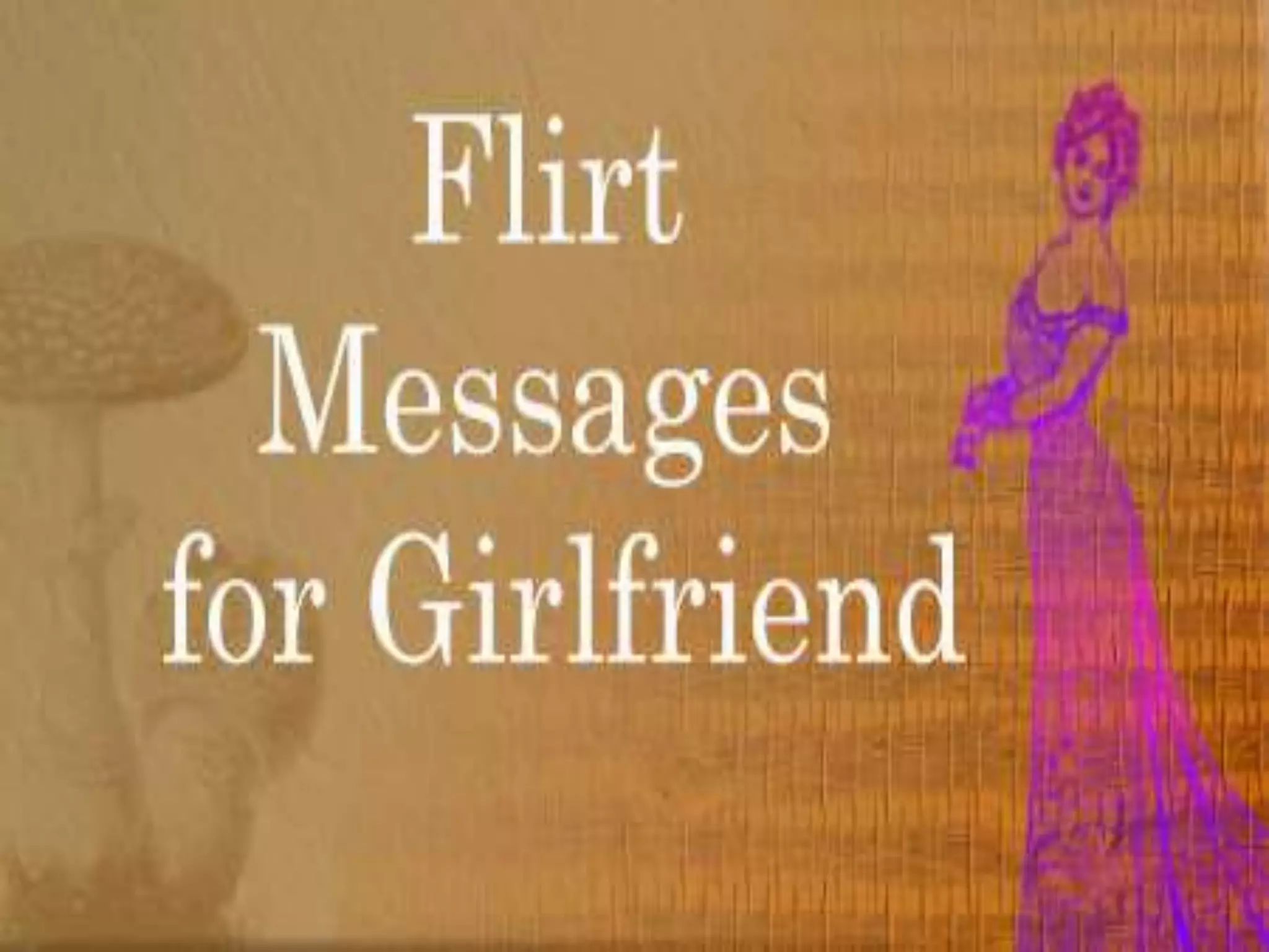 Sweet Flirty Text Messages | PPTX
