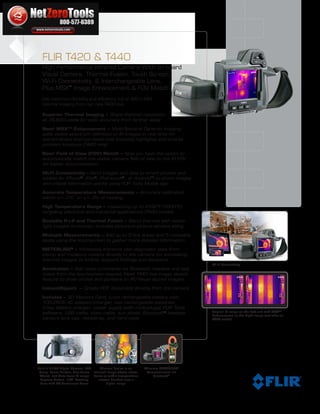 FLIR T420, FLIR T420 IR Camera FLIR T 420 | PDF