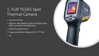 FLIR TG165 VS Seek Thermal SEEK-RT-ABAX VS FLIR Scout II 240 VS FLIR E6 ...