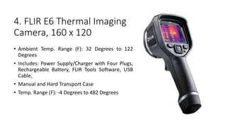 FLIR TG165 VS Seek Thermal SEEK-RT-ABAX VS FLIR Scout II 240 VS FLIR E6 ...