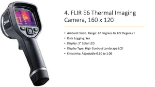 FLIR TG165 VS Seek Thermal SEEK-RT-ABAX VS FLIR Scout II 240 VS FLIR E6 ...