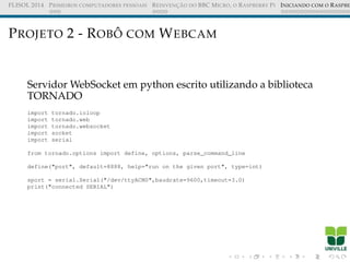 Introdução ao Raspberry Pi e integração com Arduino | PDF