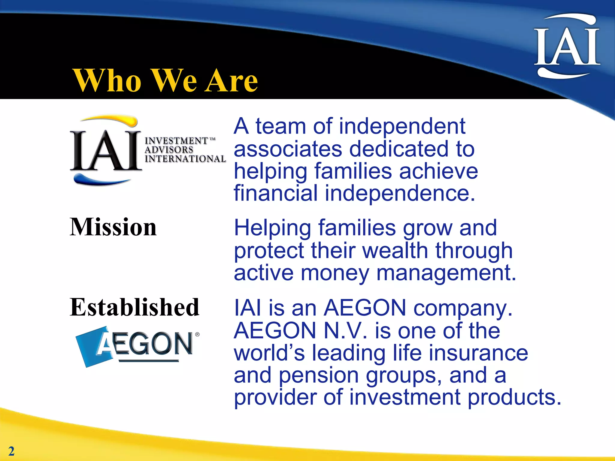 IAI Business Presentation | PPT