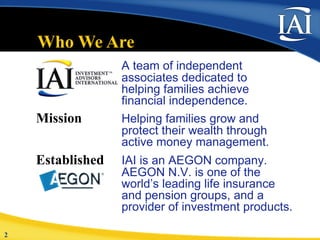 IAI Business Presentation | PPT