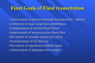 fliud therapy.ppt For anesthesia student | PPT