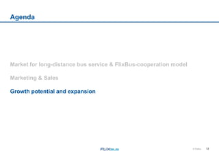 Flixbus company presentation | PDF