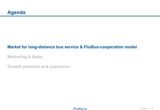 Flixbus company presentation | PDF