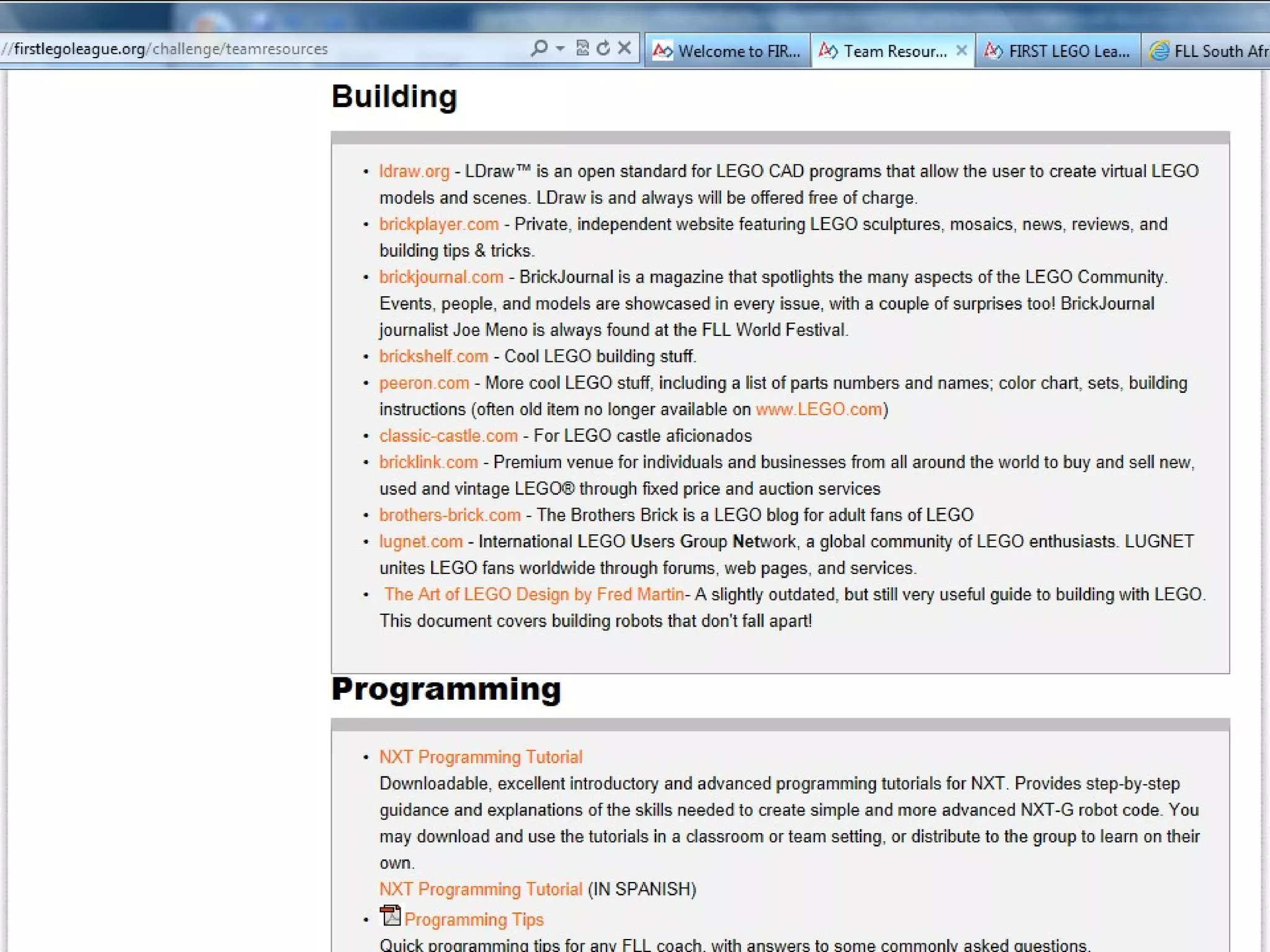 Fll 2012 unisa presentation | PPT