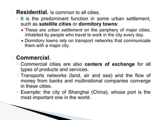 Unit 5.cities | PPTX