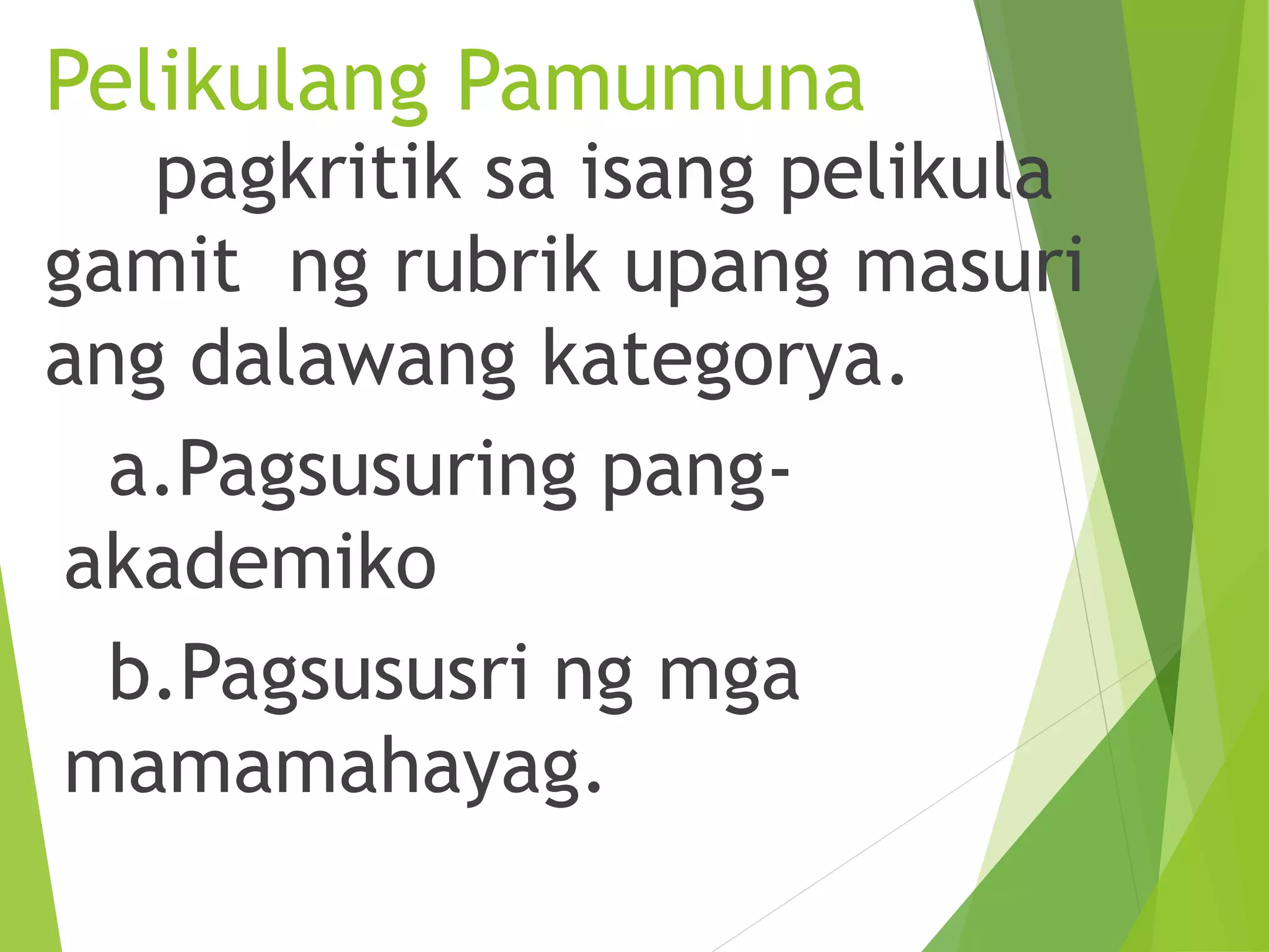 Flmksay1-Wika at Pelikula.ppt