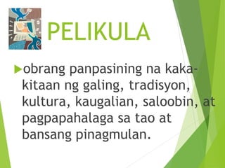 Flmksay1-Wika at Pelikula.ppt