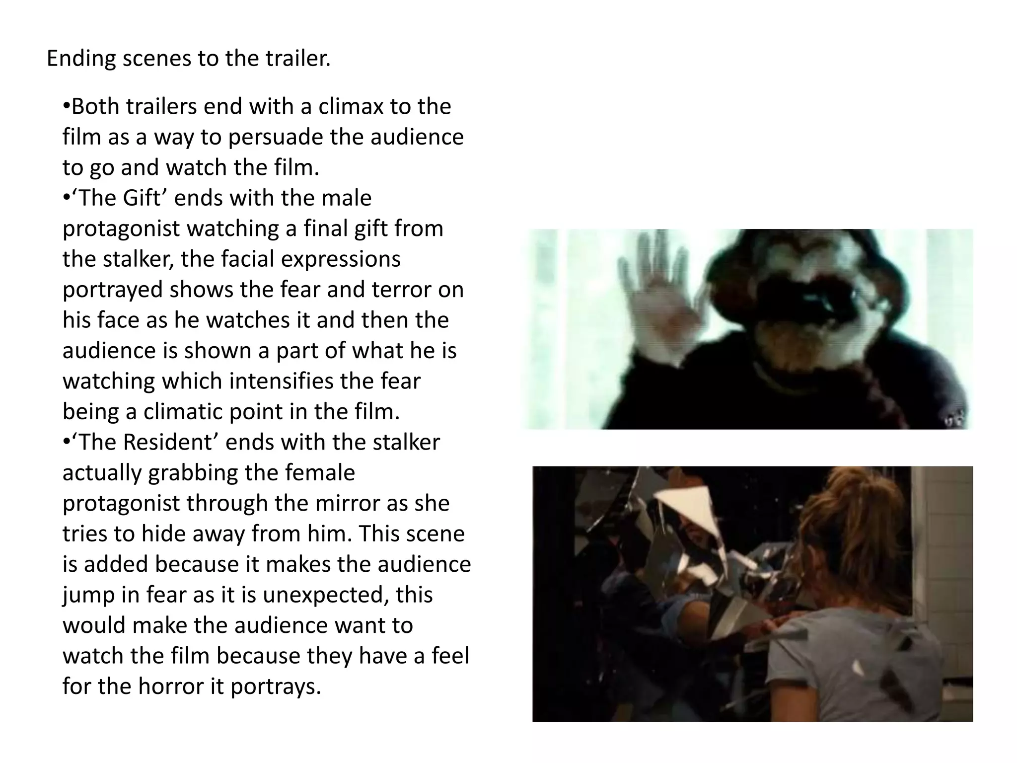 Flm trailer analysis - Mise-en-scene | PPTX