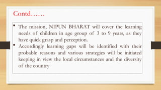 FLN Analysis and action plan, NIPUN BHARAT.pptx