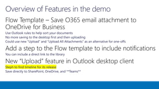 5 Simple ways to improve business productivity with SharePoint, OneDrive, and Microsoft Flow | PPT