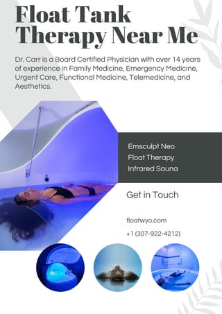 Float Tank Therapy Near Me | PDF