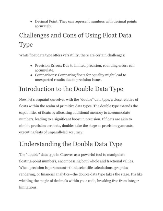 Float Data Type in C.pdf