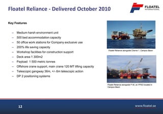 Floatel International February 2013 presentation | PDF