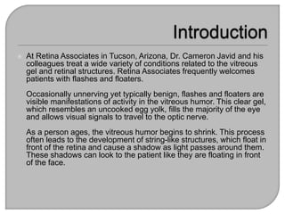 Floaters and Flashes in the Eye | PPTX