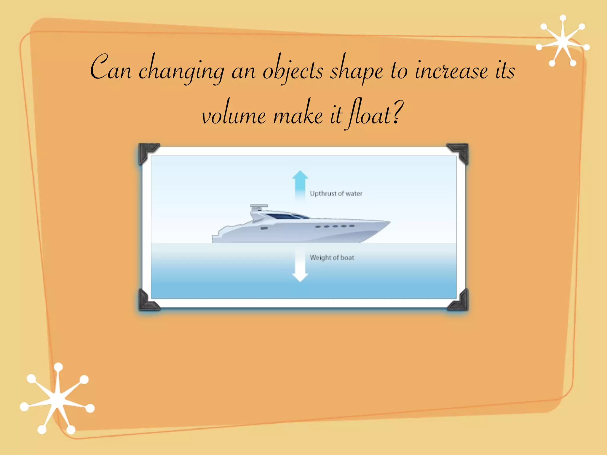 Floating and Sinking | KEY | Physics | Science