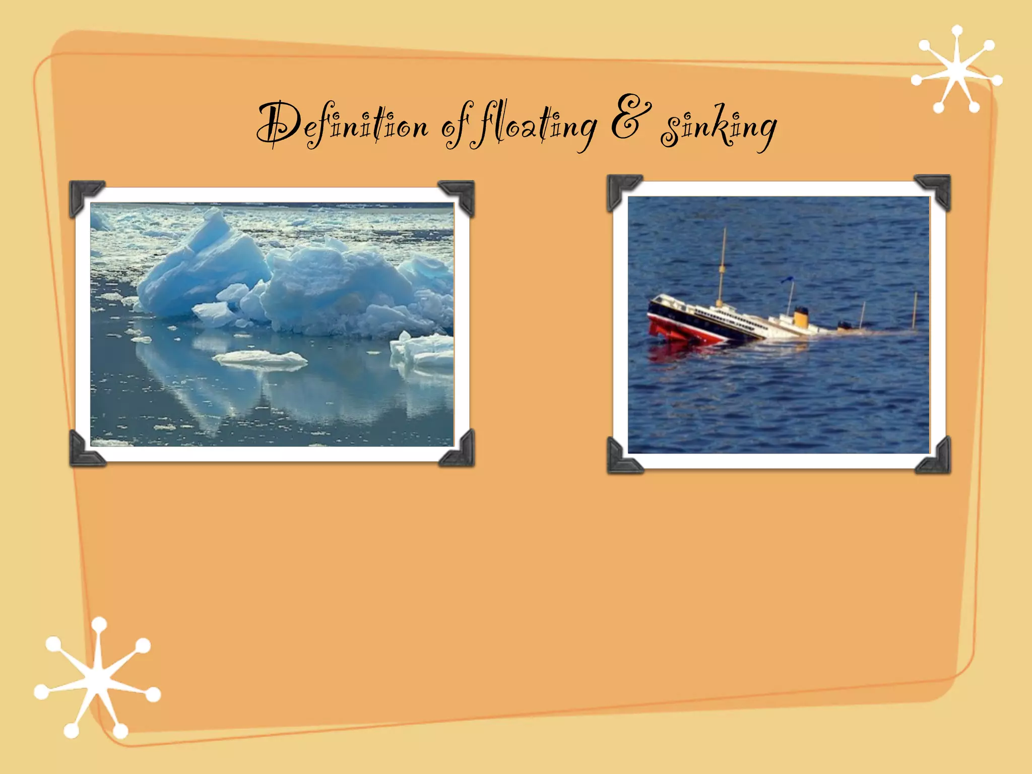 Floating and Sinking | KEY