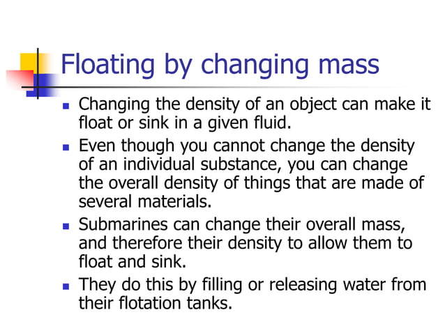 Floating and sinking - NEW.ppt