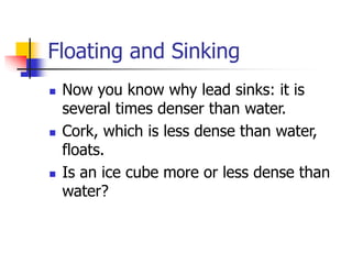 Floating and sinking - NEW.ppt