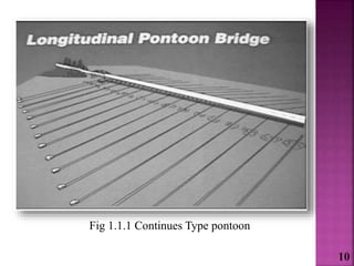 Floating bridge by Anoop | PPTX
