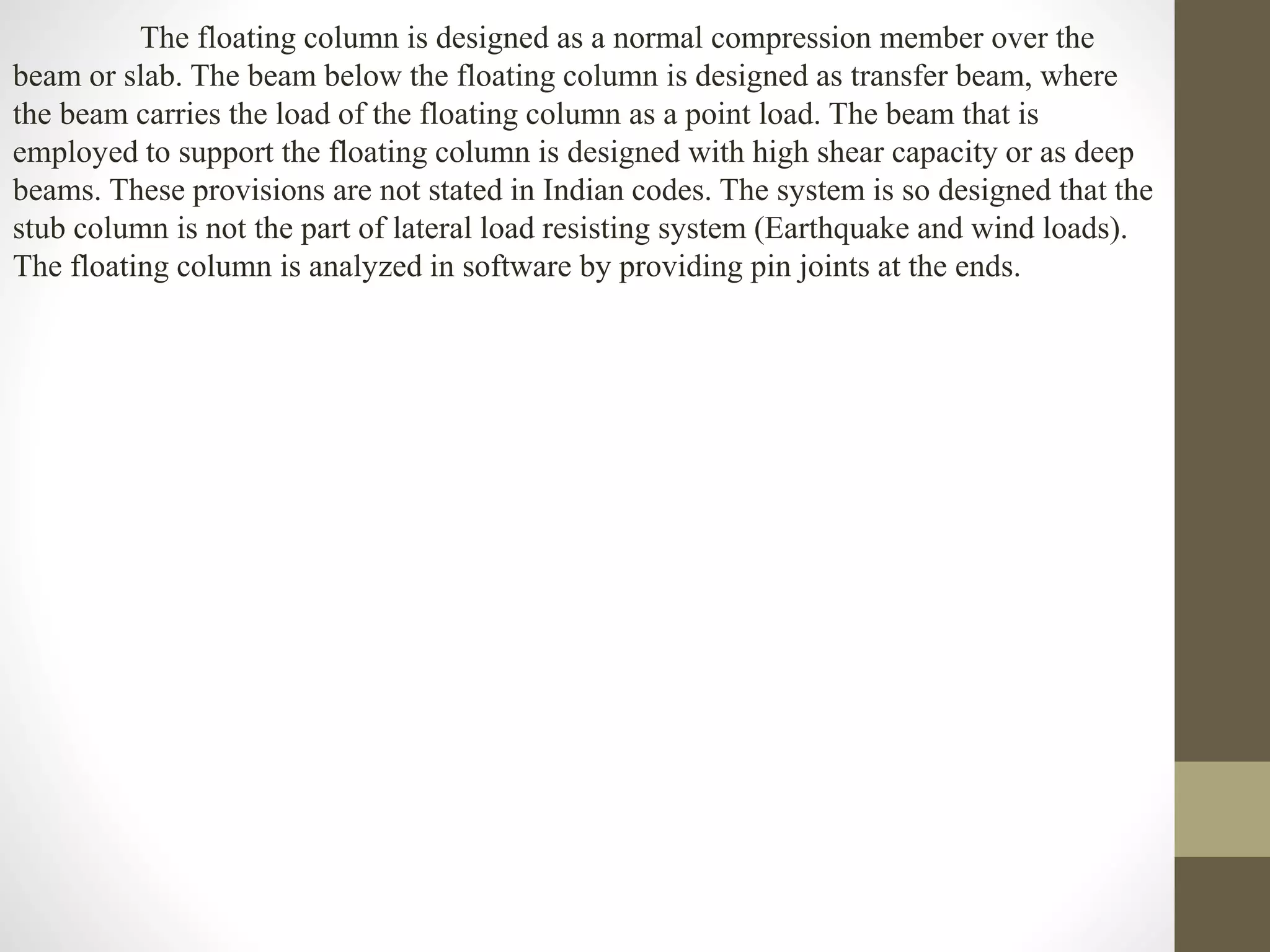 floating coloumn.pptx