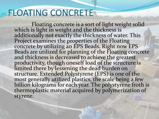 FLOATING CONCRETE.pptx