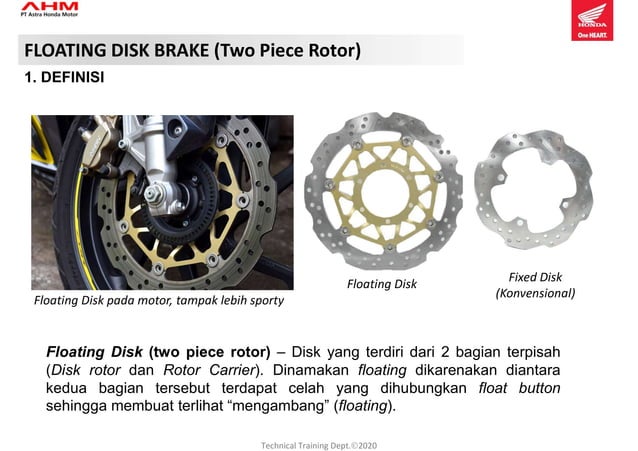 Floating disk brake | PPT