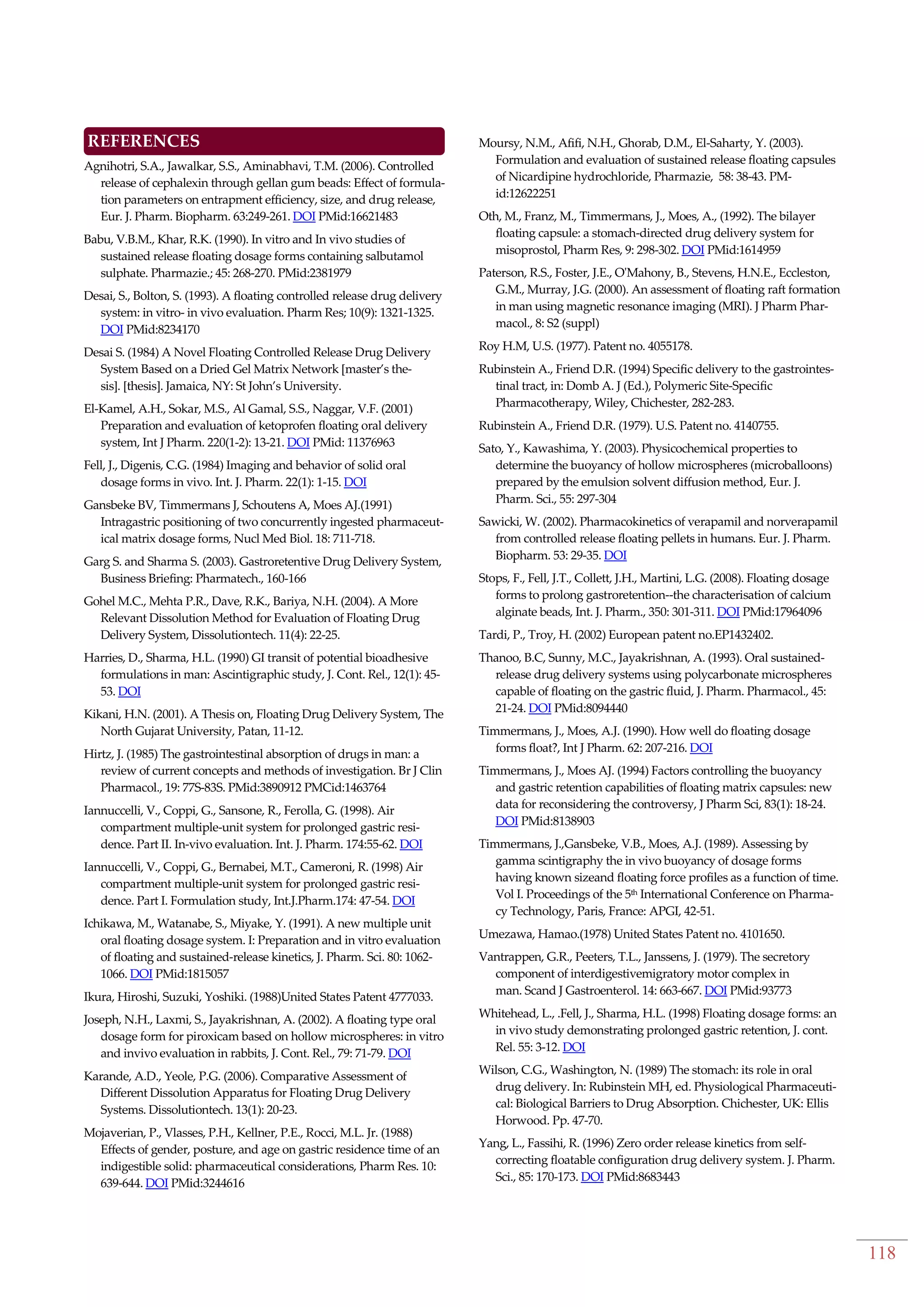 Floating drug delivery systems | PDF