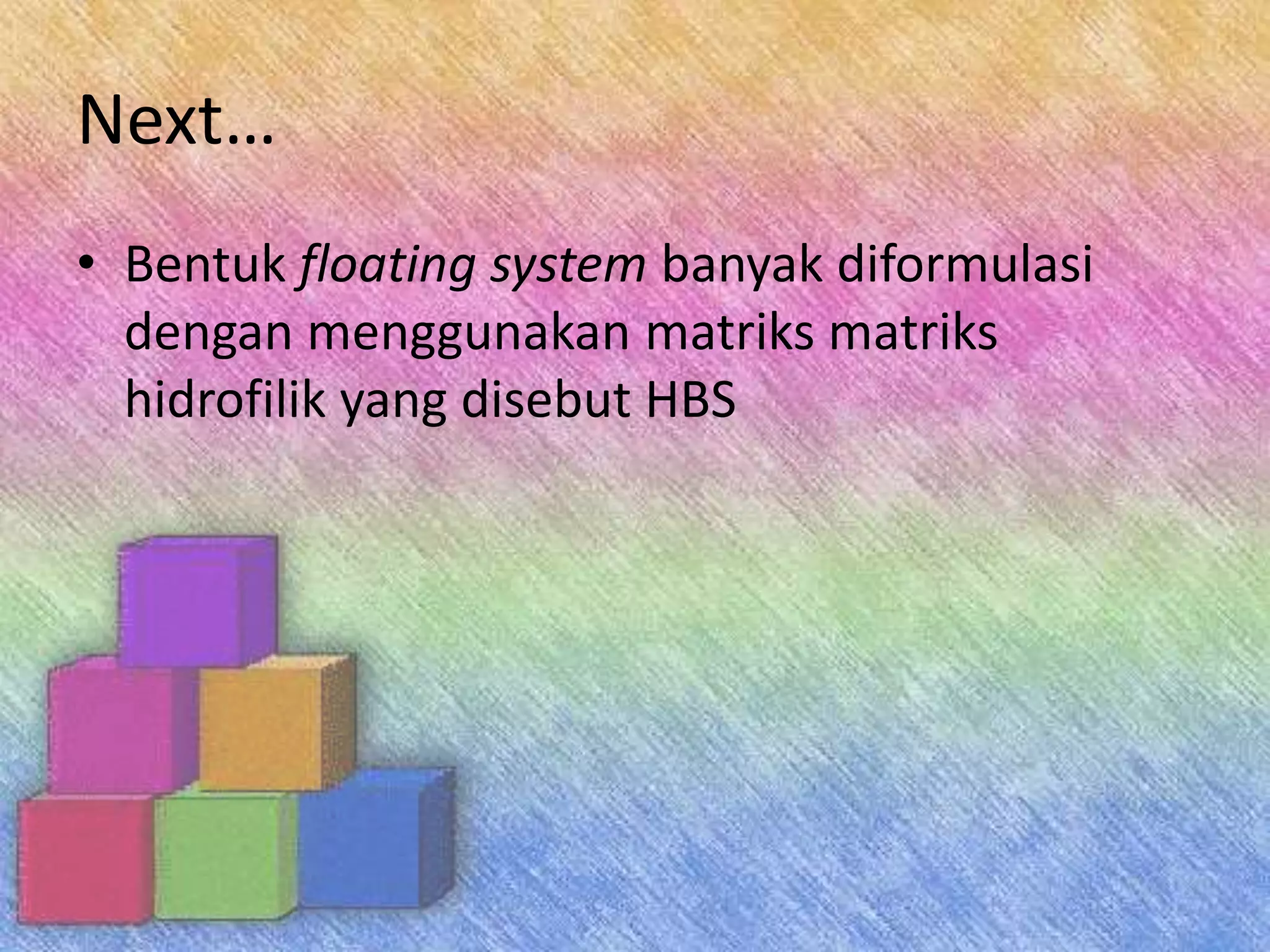 Floating drugs delivery system ppt | PPTX