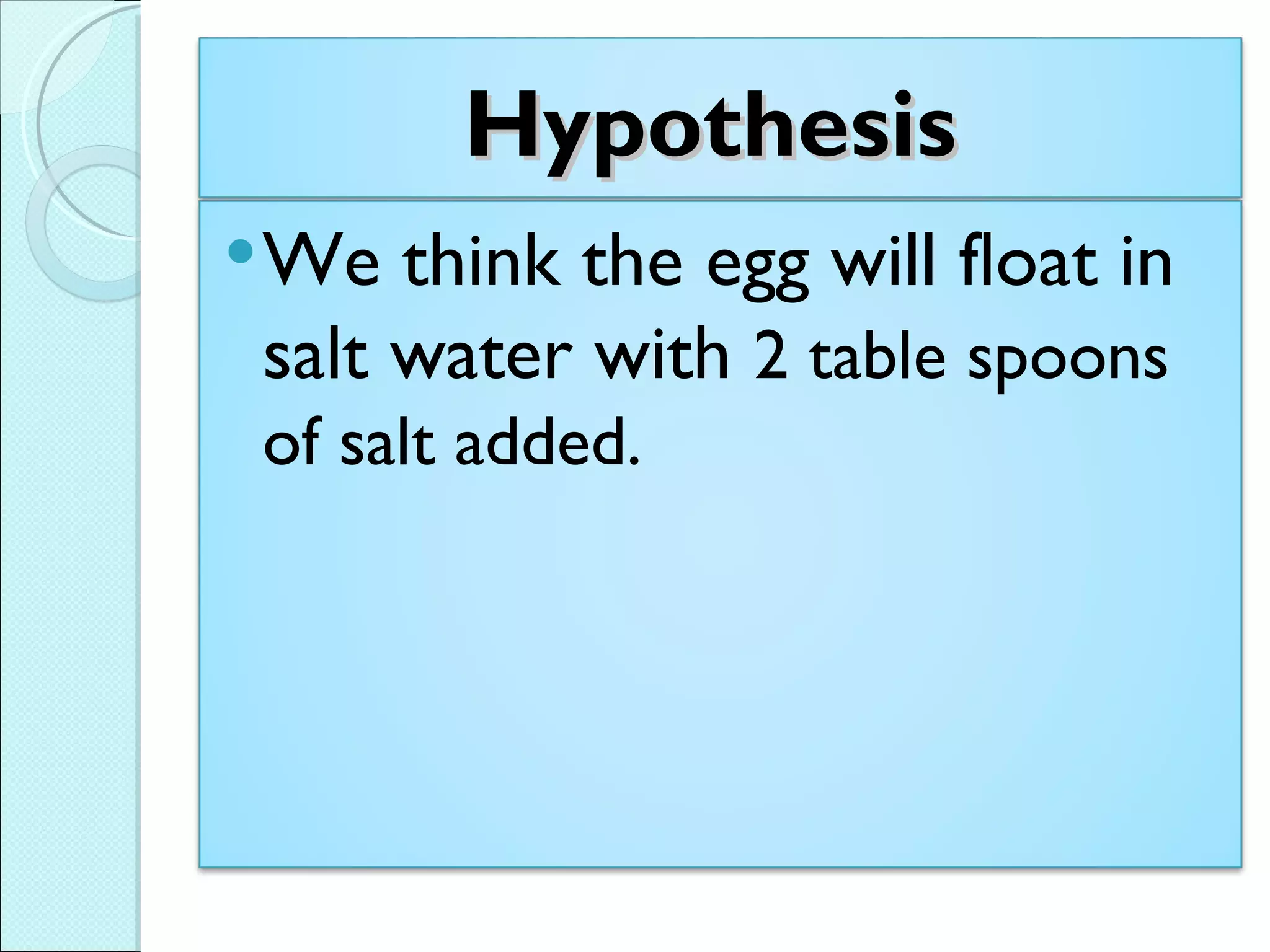 Floating Eggs | PPT