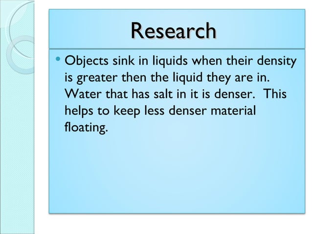 Floating Eggs | PPT | Science