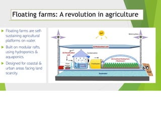 Presentation on Floating Farms and their need | PDF