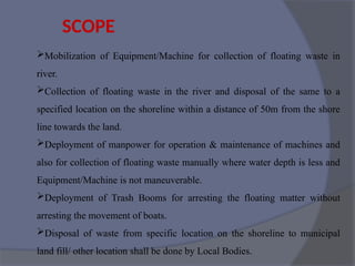 FLOATING f LAKE CLEANER presented by abc | PPTX