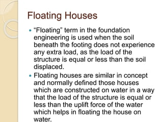 Floating houses | PPTX