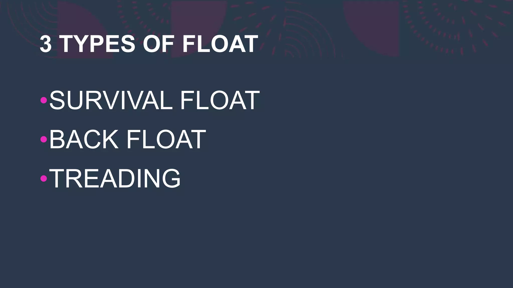 Floating in swimming.pptx