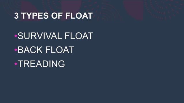 Floating in swimming.pptx | Swimming | Sports