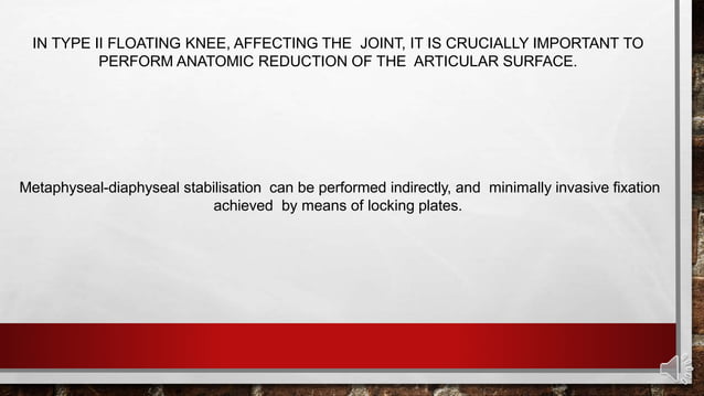 Floating knee | PPTX