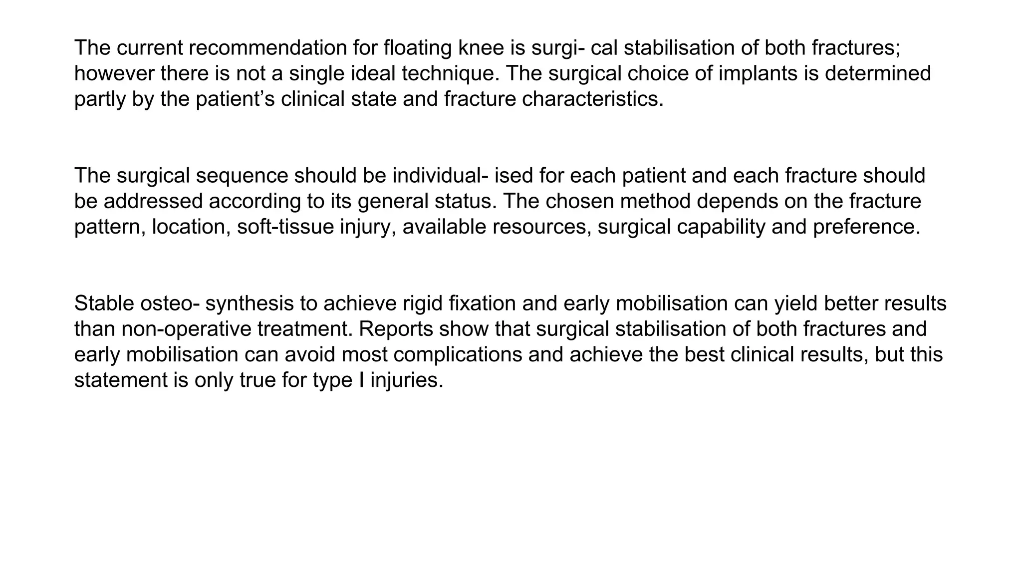 floating knee on Lower Limb trauma orthopedics.pptx