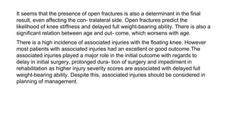 floating knee on Lower Limb trauma orthopedics.pptx