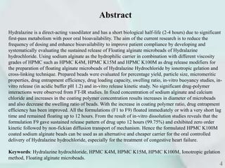 Formulation and evaluation of Floating alginate microbeads-2.pptx