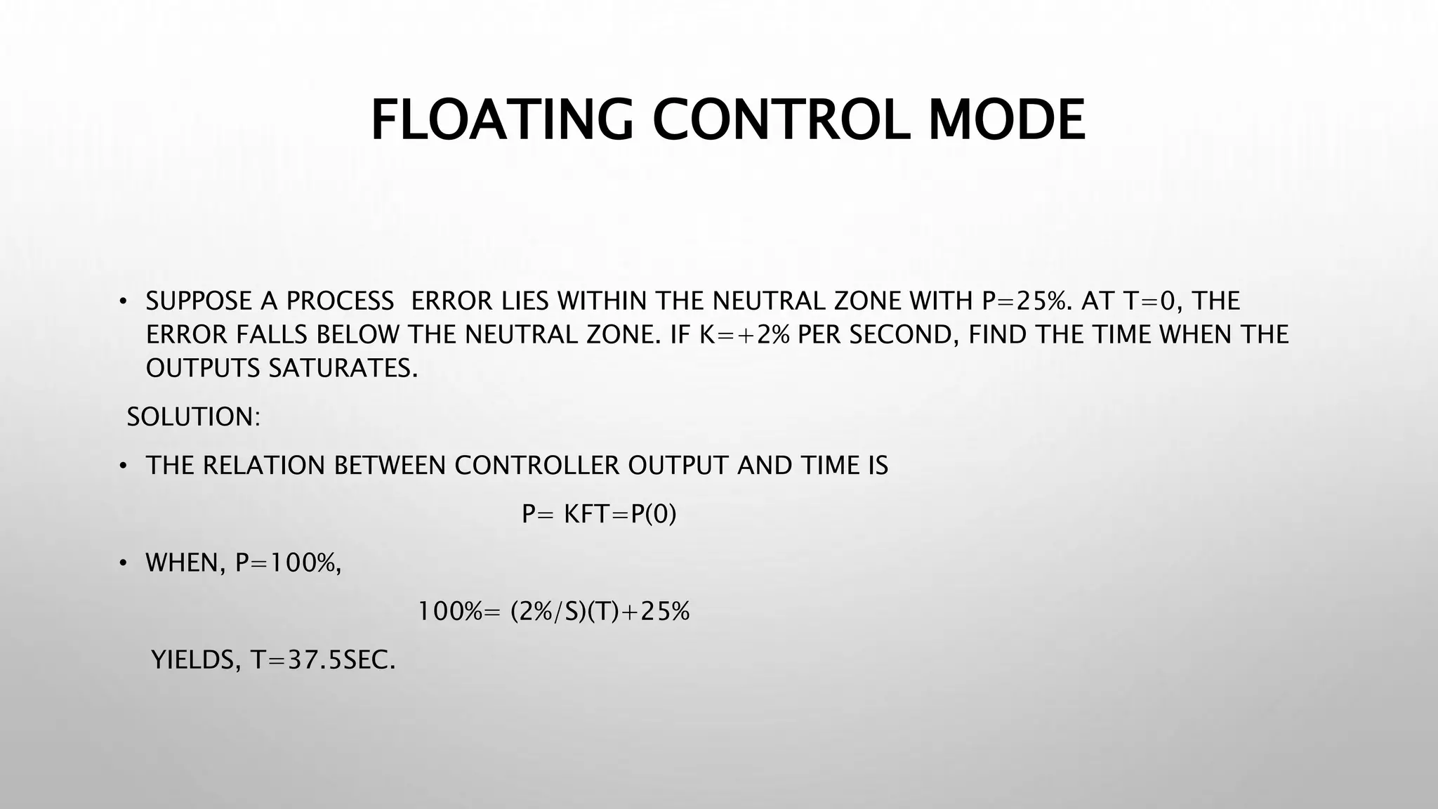 Floating mode controller | PPTX