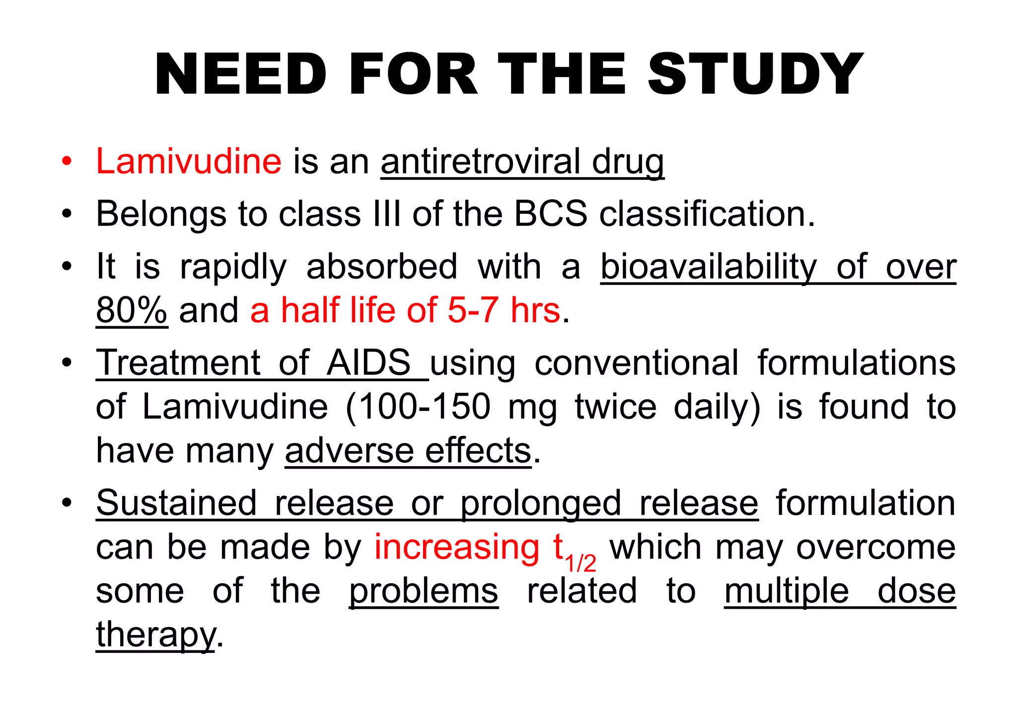 Floating Multiparticulate Delivery System Of Lamivudine Pptx