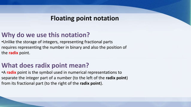 Floating point | PPTX