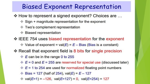Floating point Numbers | PPTX | Computing | Technology & Computing