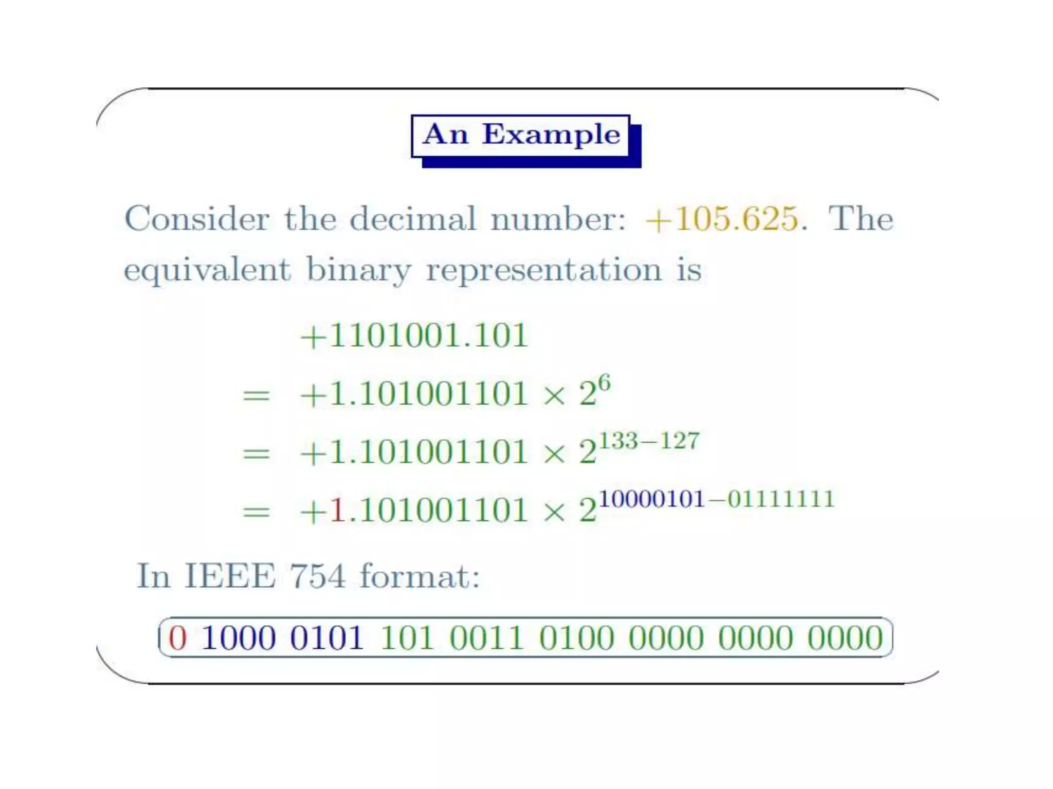 Floating point arithmetic | PPT