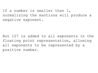 Floating point arithmetic | PPT